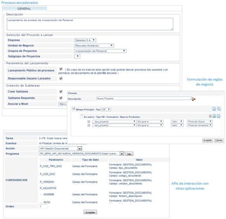 Software de gestión de procesos - BPM - Workflow