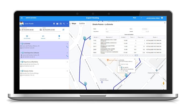 OPTIMIZACIÓN DE RUTAS Y CONTROL DE VISITAS CON EXPERT ROUTING DE DATADEC